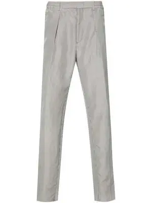 Fendi FENDI Striped Tailored Viscose Pants Multicolor