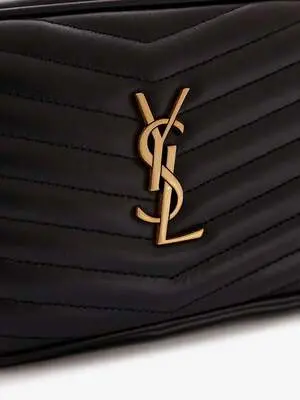 Saint Laurent Mini Lou Quilted Leather Crossbody Bag - Multicolor