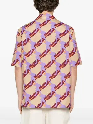 Gucci Twisted Surf On Pop` Print Shirt