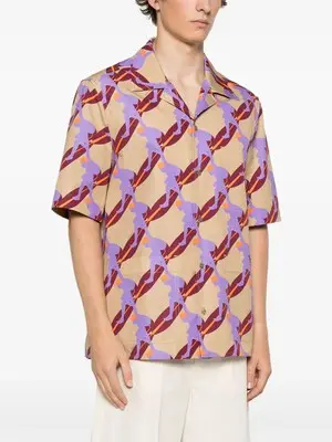 Gucci Twisted Surf On Pop` Print Shirt