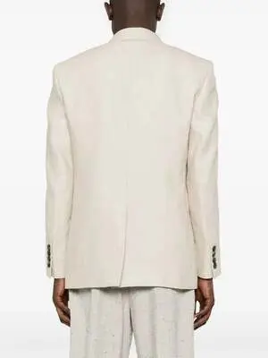 Valentino Garavani Double-breasted Linen Jacket - Multicolor