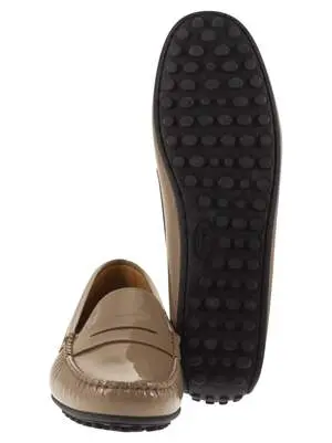 TOD'S City Gommino Moccasins In Glossy Leather