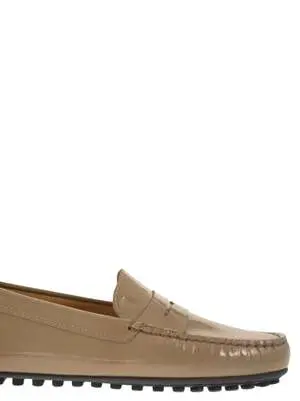 TOD'S City Gommino Moccasins In Glossy Leather
