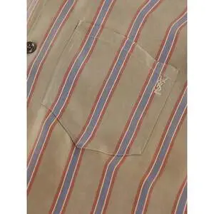 Saint Laurent Neutrals Shirts - Cream