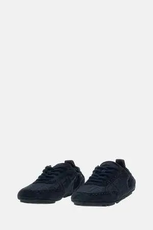 Fendi Crosta Nylon Jacq.ff Sneakers - Multicolor