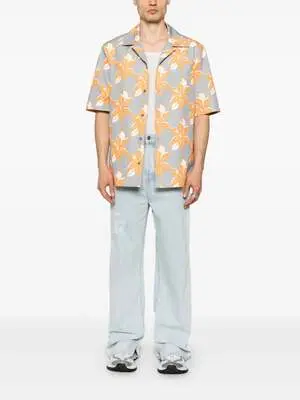 Gucci Twist Fl On Pop` Print Shirt