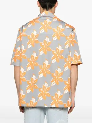 Gucci Twist Fl On Pop` Print Shirt