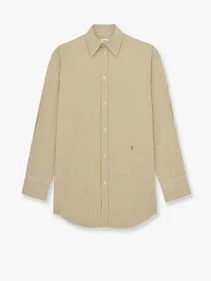 Saint Laurent Striped Cotton Shirt - Multicolor