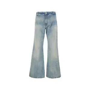 Amiri Wide Leg Jeans - Blue
