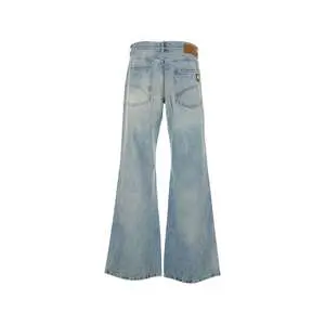 Amiri Wide Leg Jeans - Blue