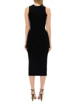 Moschino Buttoned Midi Dress