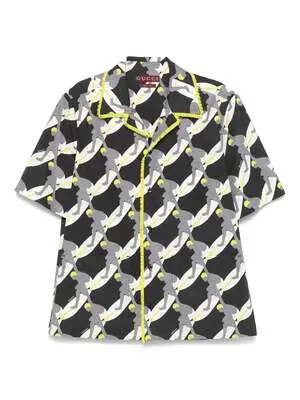 Gucci Twisted Surf On Pop` Print Shirt - Multicolor