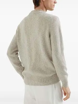 Brunello Cucinelli Wool Crew Neck Sweater