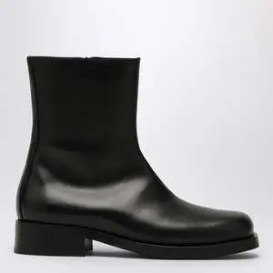 Our Legacy Leather Ankle Boot - Black