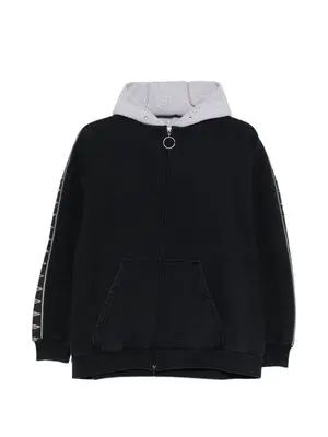 Balenciaga Cotton Zip-up Hoodie - Multicolor