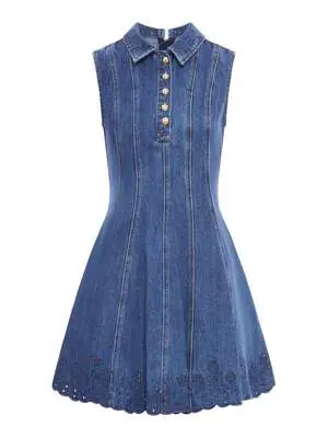 Women's Stretch Denim Mini Dresses