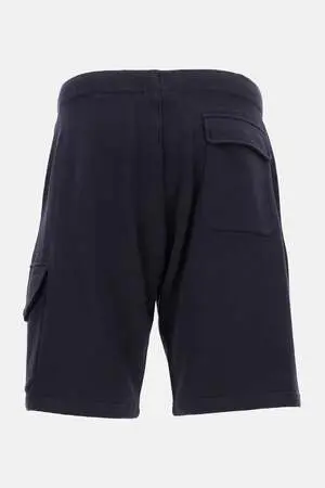 C.P. COMPANY Diagonal Raised Fleece Cargo Sweatshorts - Multicolor