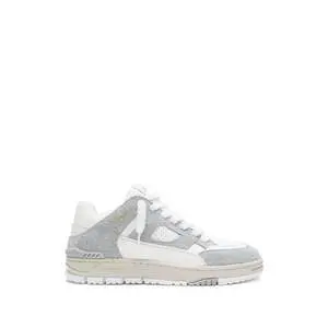 Axel Arigato Low Top Sneakers With Suede And Perforated Details