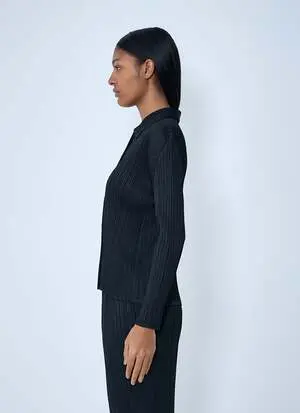 Issey Miyake Pleated Button-down Shirt
