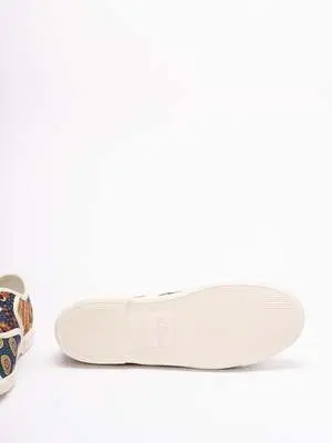 Valentino Garavani Printed Lace-up Sneakers