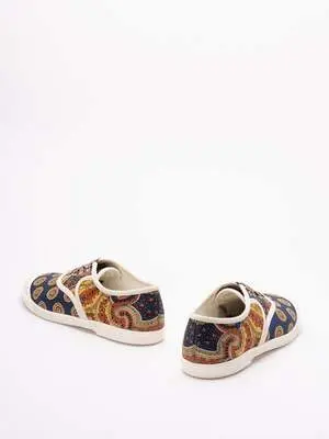 Valentino Garavani Printed Lace-up Sneakers