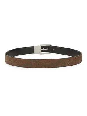 Etro Belt With Paisley Pattern
