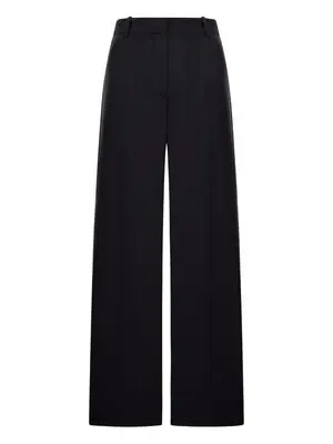 TOTEME Wool Blend Fluid Trousers - Multicolor