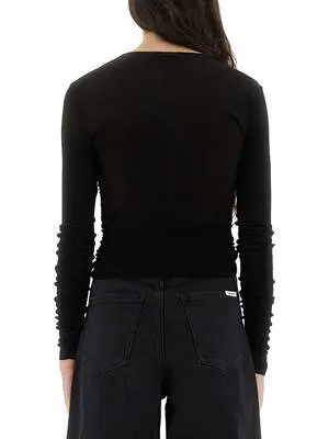 SELF-PORTRAIT Viscose Knit Top