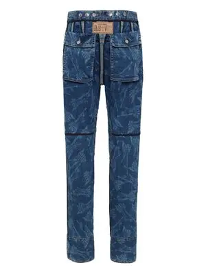 Dsquared2 Indigo Blue Denim Cotton Jeans