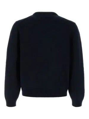 Gucci Wool Crewneck Sweater With Embroidered Logo - Multicolor