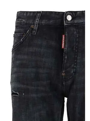 Dsquared2 Teddy Wash Jeans - Black