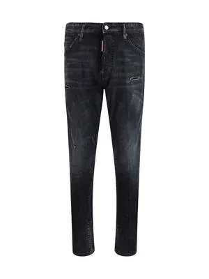 Dsquared2 Teddy Wash Jeans - Black