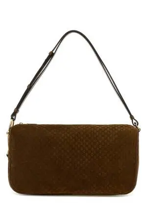 Gucci Half Horsebit Shoulder Bag - Brown