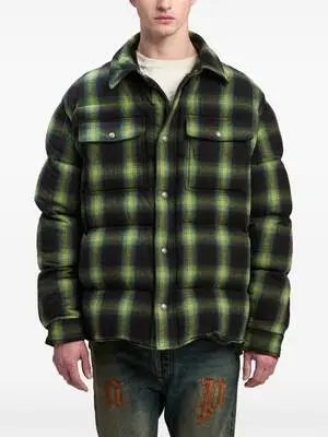 Palm Angels Vertigo` Padded Shirt - Multicolor