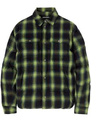 Palm Angels Vertigo` Padded Shirt - Multicolor