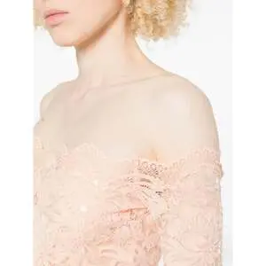 Rabanne Off-the-shoulder Lace Top