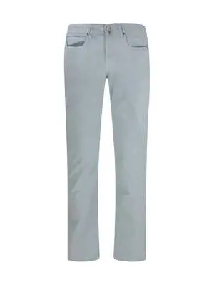 Jacob Cohen Raw Edge Hem Pants For Men