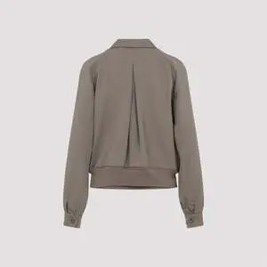 MAISON MARGIELA Wool Zip Up Jacket