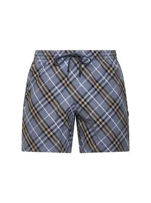 Burberry Check Nylon Swim Shorts - Multicolor