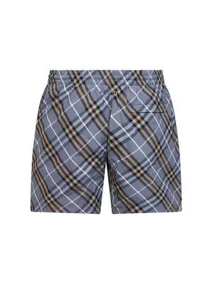 Burberry Check Nylon Swim Shorts - Multicolor