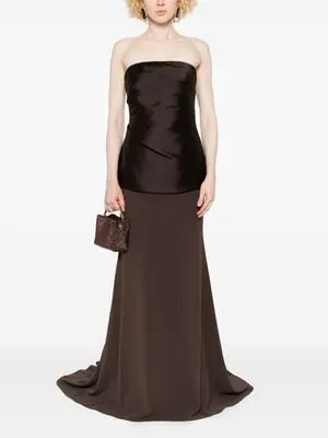 Solace London Alia Maxi Dress - Multicolor