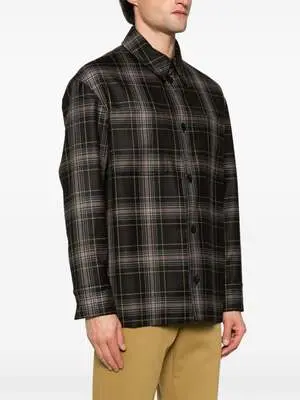 Fendi Plaid Wool Jacket