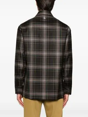 Fendi Plaid Wool Jacket