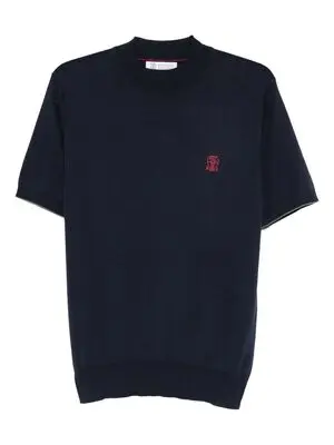 Brunello Cucinelli Embroidered Sweaters For Men