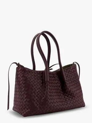 Bottega Veneta Pinacoteca Intrecciato Leather Handbag - Multicolor