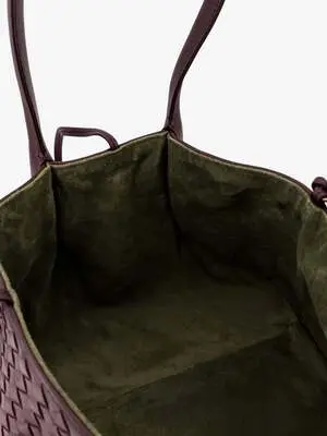 Bottega Veneta Pinacoteca Intrecciato Leather Handbag - Multicolor