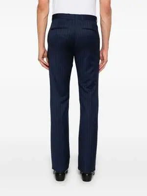 Givenchy Wool Tailored Pinstriped Trousers