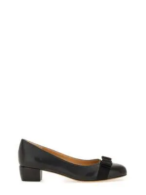 FERRAGAMO Leather Vara Shoe