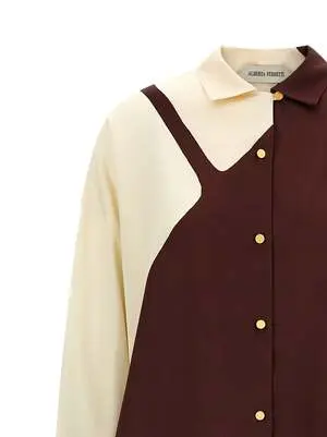 Alberta Ferretti Graphic Print Viscose Shirt