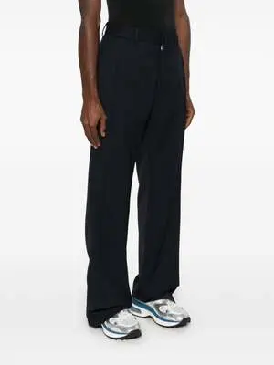 Fendi Tailored Wide Leg Polyester Pants